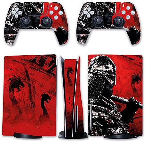 BelugaDesign Warrior PS5 Skin | Cool Viking Samurai Battlefield Dragon ...