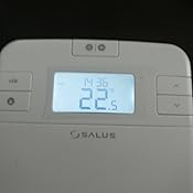 Salus RT510RF/TX 5/2-Day Wireless Programmable Thermostat Central ...
