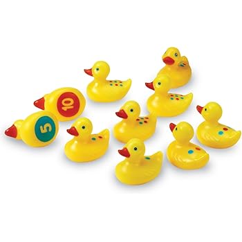 Amazon.com: Learning Resources Number Fun Ducks, Set of 10: Toys & Games
