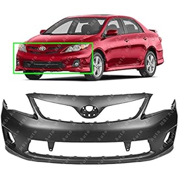 Amazon.com: MBI AUTO - Primered, Front Bumper Cover Fascia for 2011 ...