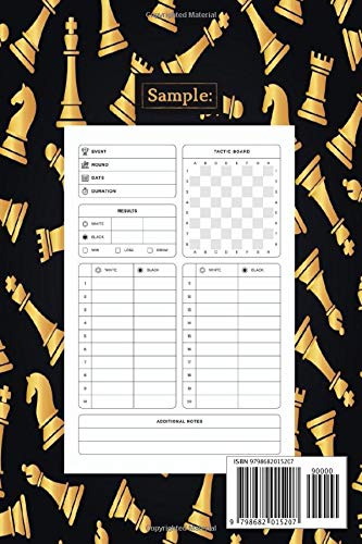 Chess Tactics Journal: Ultimate Tactical Chess Log Book & Score ...