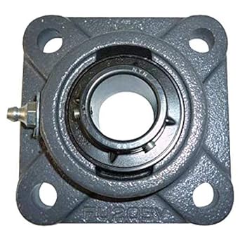 Flange Bearing, 4-Bolt, Ball, 1-5/8" Bore: Amazon.com: Industrial ...