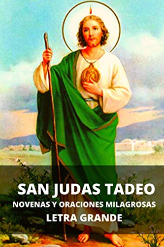 San Judas Tadeo. Novenas y oraciones milagrosas: Letra grande (Spanish ...