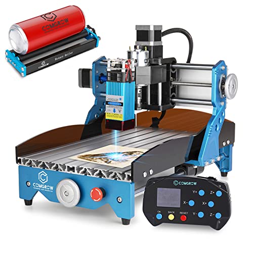 Mua Comgrow 2 in 1 CNC 3018 with Laser Rotary Roller,5000MW Laser ...