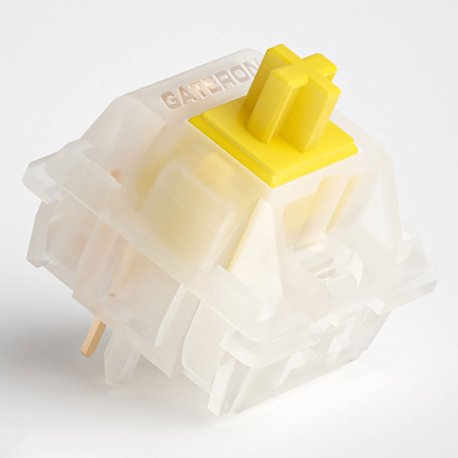 Mua GATERON Milky Yellow Pro Switches Pre-lubed 5 Pin Linear Keyboard ...