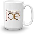 Amazon.com: MSNBC Morning Joe Logo Ceramic Mug, White 15 oz - Official ...