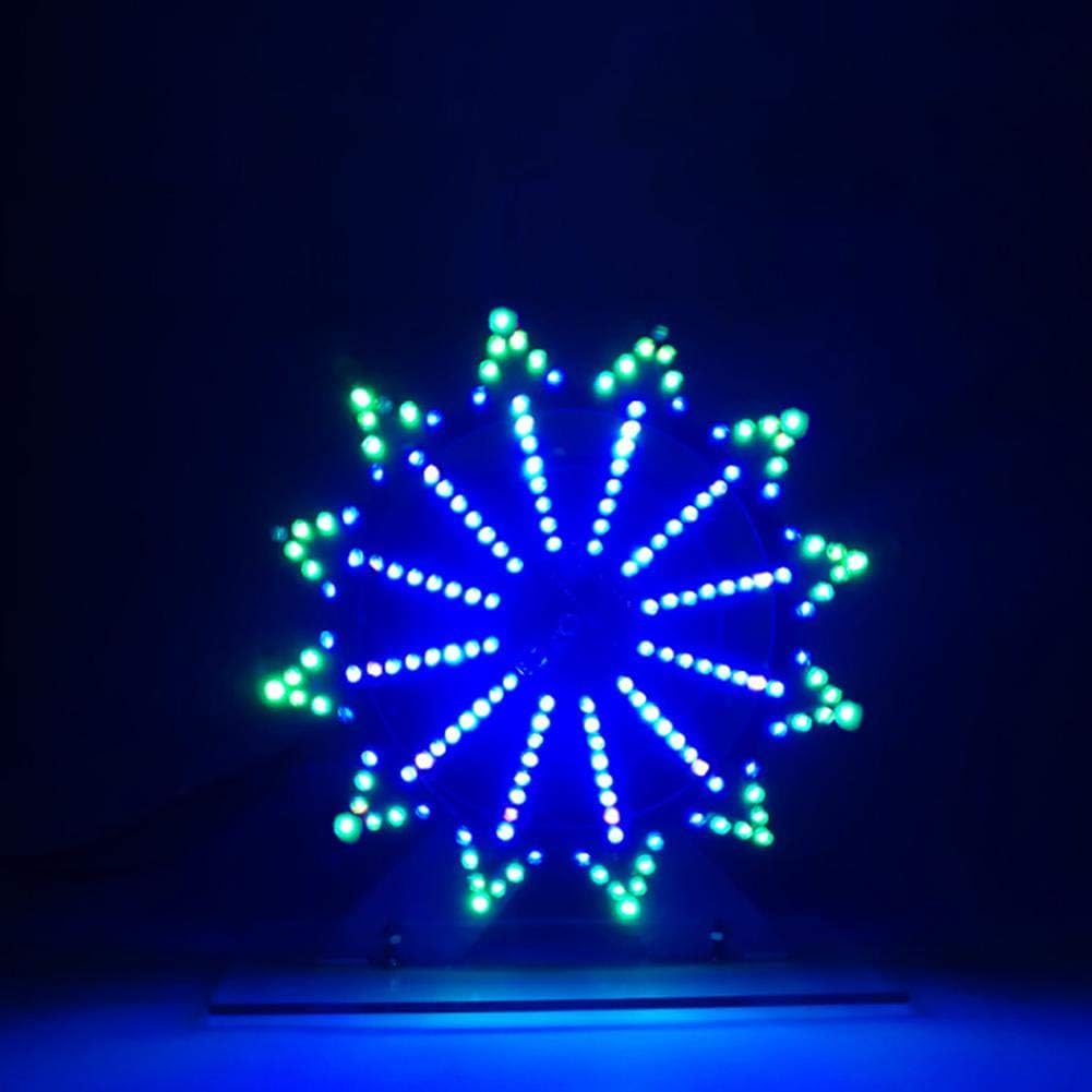 Vbestlife DIY LED Ferris Wheel, Colorful LED Flash Plug-in DIY Kit for ...
