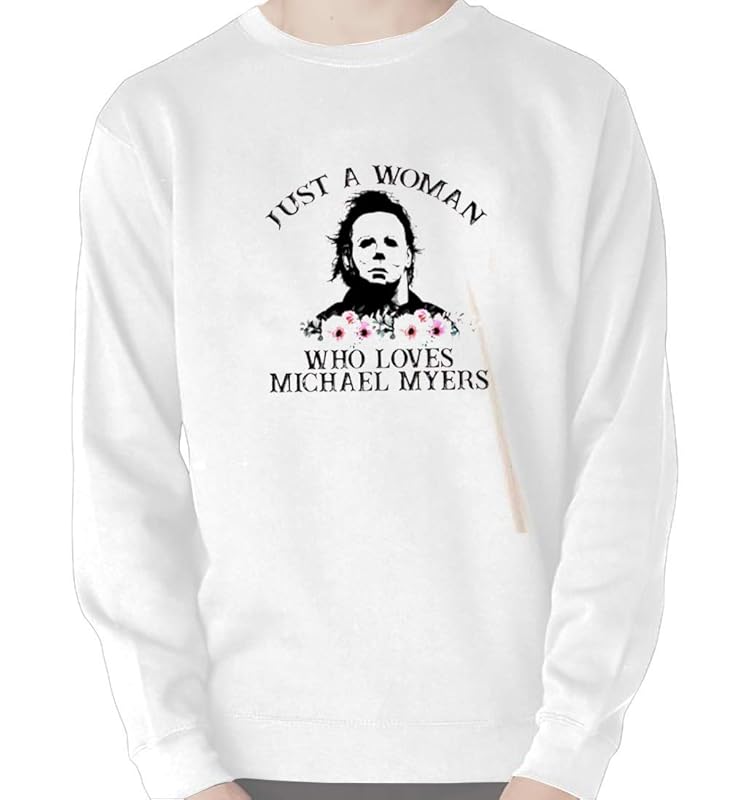 Amazon Just A Woman Who Loves M i c h a e l M y e r s Flowers T Shirt Long Tee Tank Tops amazon-just-a-woman-who-loves-m-i-c-h-a-e-l-m-y-e-r-s-flowers-t-shirt-long-tee-tank-tops