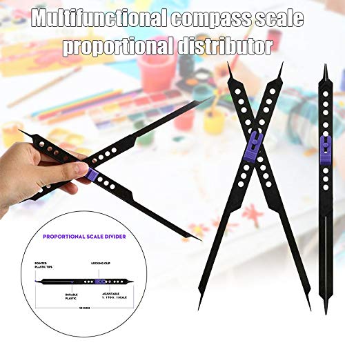 Drawing Ruler Proportional Scale Divider Drawing Tool Adjustable ...