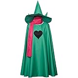 Amazon.com: Deltarune Ralsei Cosplay Hoodie Cloak Cape with Hat and ...
