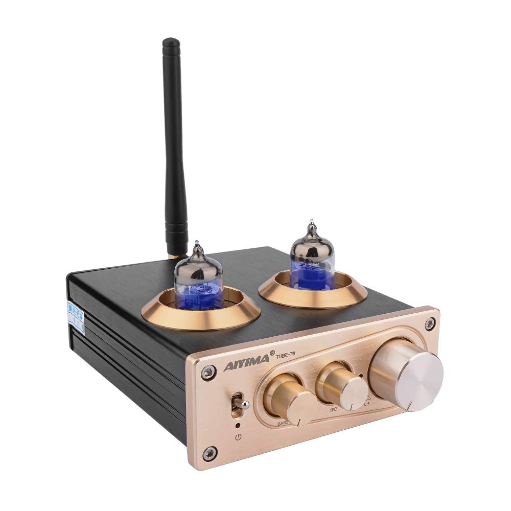 Buy AIYIMA Tube T6 6J1 Tube Preamp Bluetooth 5.0 HiFi Stereo ...