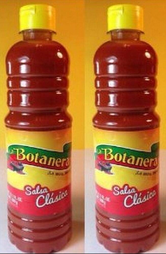 Amazon.com: Salsa Botanera Clasica Picante Hot Sauce 35oz Each 2 Bottle ...