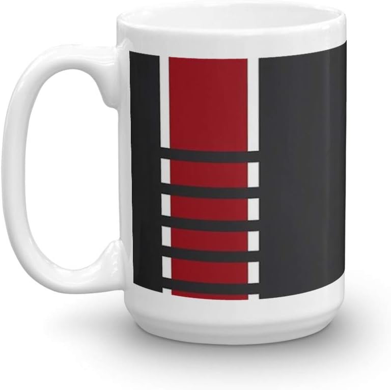 Amazon.com: Mass Effect - N7 Stripe. 15 Oz Ceramic Glossy Mugs With ...