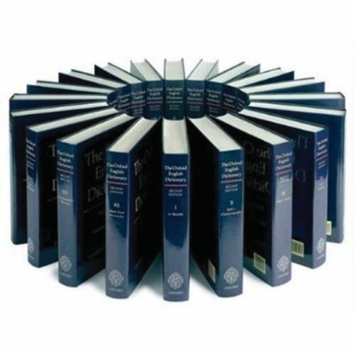 Amazon.com: Oxford English Dictionary: 20 vol. print set & CD ROM ...