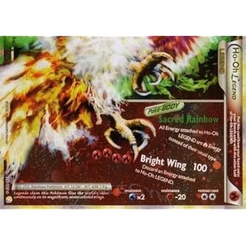 Amazon.com: Pokemon Legend Heartgold & Soulsilver Single Card Ho-Oh ...