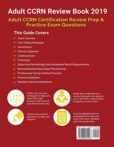 Adult CCRN Review Book 2019: Adult CCRN Certification Review Prep ...