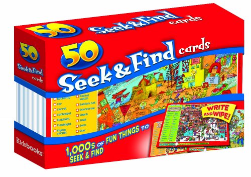 50 Cards Seek & Find: Kidsbooks: 9781588657077: Amazon.com: Books