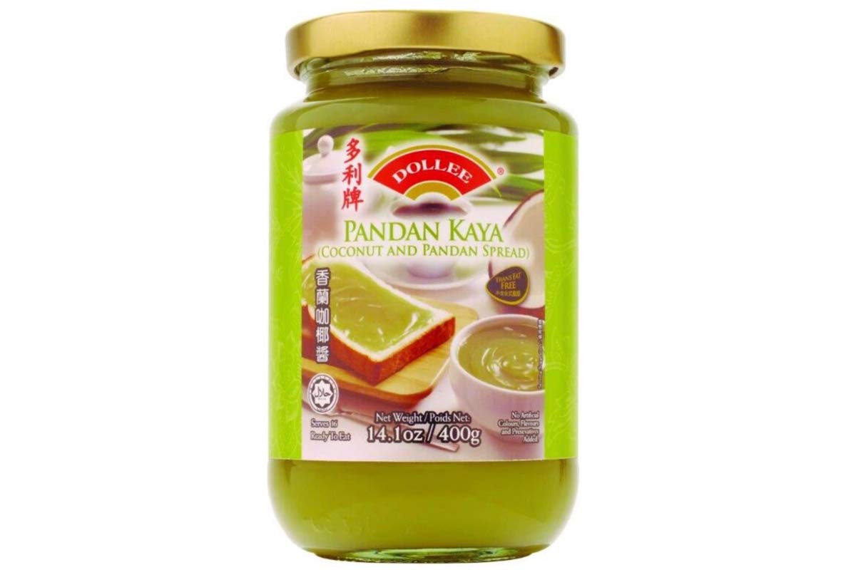 Amazon.com : Pandan Kaya (Coconut and Pandan Spread) - 400g (Pack of 1 ...