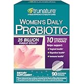 Amazon.com: TruNature Women's Daily PROBIOTIC 90 Capsules : Health ...
