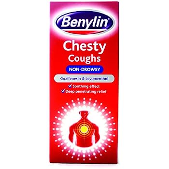 Amazon.com: Benylin Chesty Cough Non-Drowsy Mixture Syrup - 300ml ...