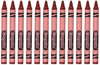 Amazon.com: Crayola Regular Red Crayons, 12 Crayons Per Box: Industrial ...