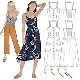 Amazon.com: Style Arc Sewing Pattern - Armidale Dress (Sizes 18-30 ...
