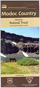 Map: Modoc National Forest: Forest Service: Amazon.com: Books