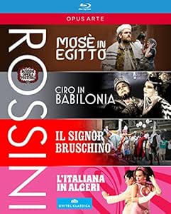 ROSSINI OPERA FESTIVAL COLLECTION (2009-2013) (5-DVD Box Set) [Blu-ray ...