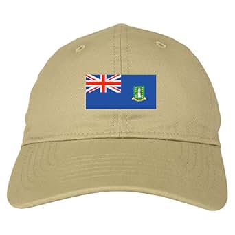 Amazon.com: British Virgin Islands Flag Country Chest Dad Hat Baseball ...