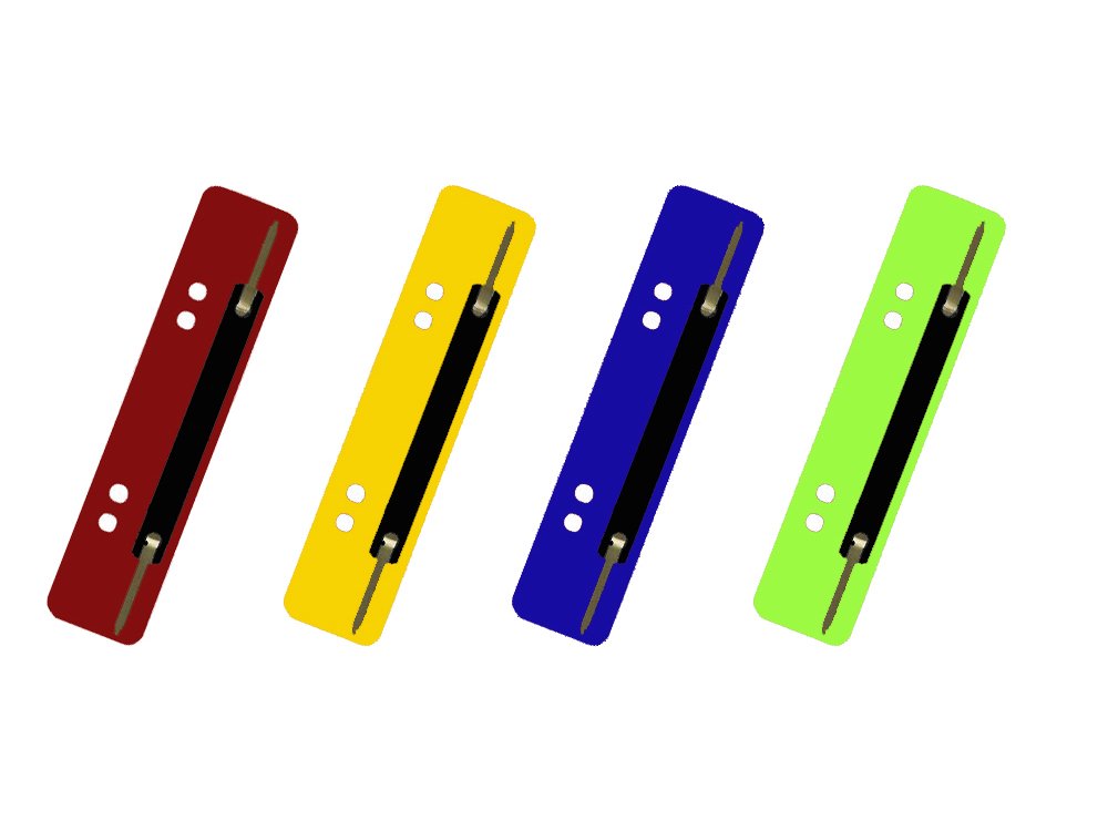 CoolBuy file fastener / plastic paper fastener / plastic quick paper ...