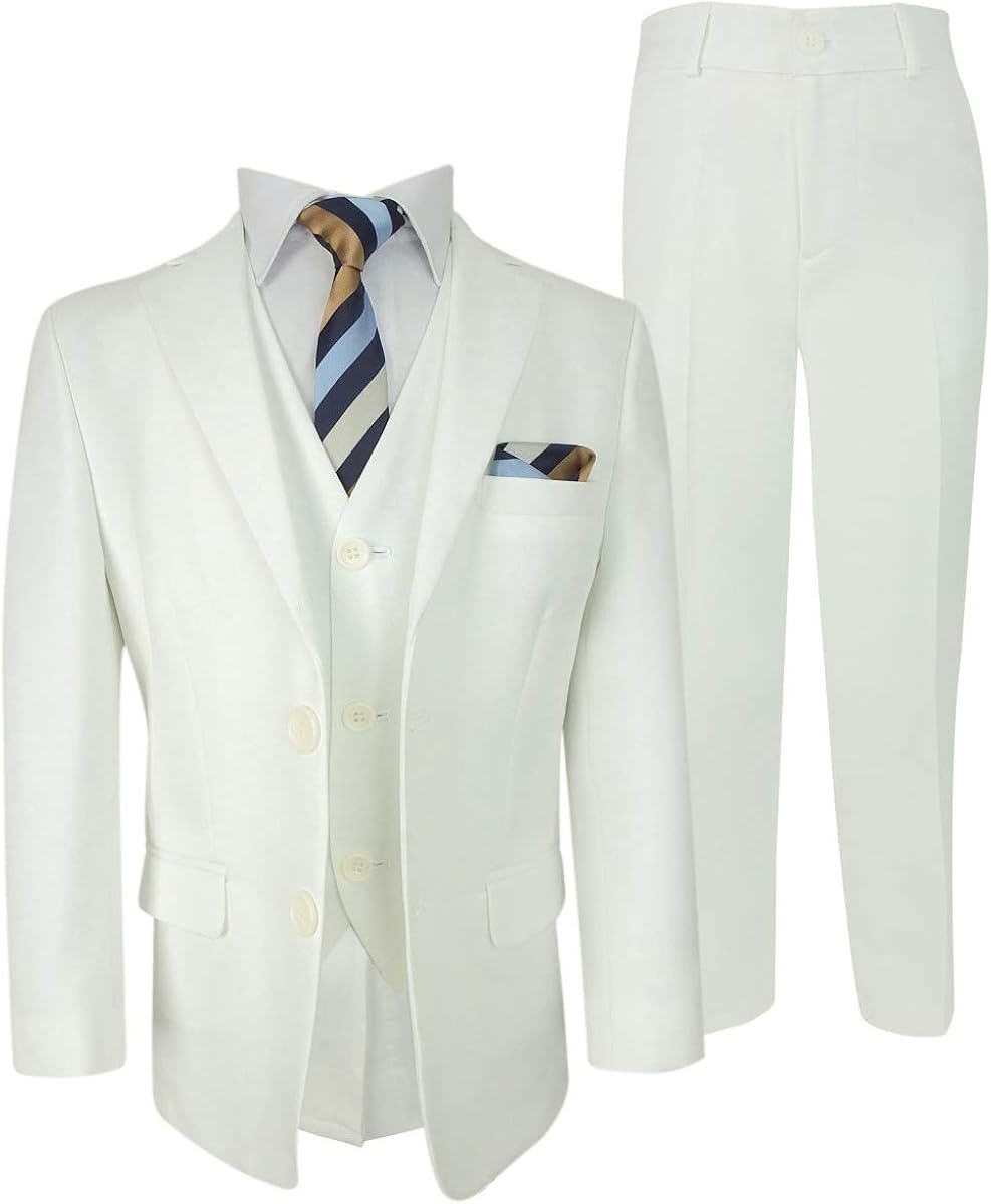 Bambini e ragazzi SIRRI Italian Taglio Ragazzi Formale Avorio ...