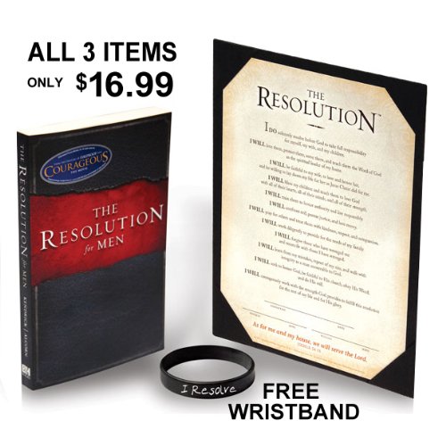 Courageous Movie Resolution Book & Certificate Bundle - as seen in the ...