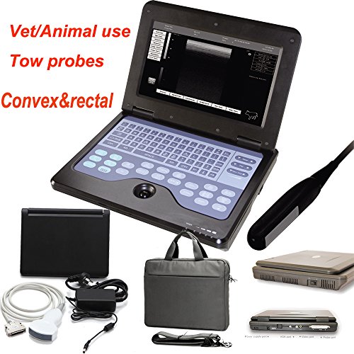 Digital CMS600P2 Vet Veterinary Portable Laptop B-Ultra Sound Scanner ...
