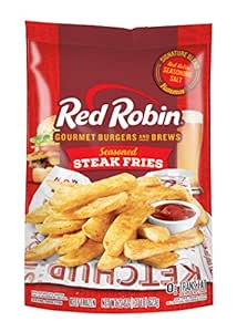 Red Robin Seasoned Steak Fries, 22 oz (Frozen): Amazon.com: Grocery ...
