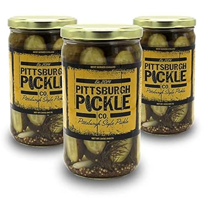 Pittsburgh Pickle Company Pittsburgh Style Pickle Jars – Pack of 1 ...