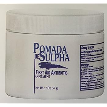 Amazon.com: 6pk - Menper -Polvo De Sulpha (First Aid Antibiotic) .7 Oz ...