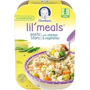 Gerber Graduates Lil' Meals - Pasta Stars with Chicken and Vegetables ...