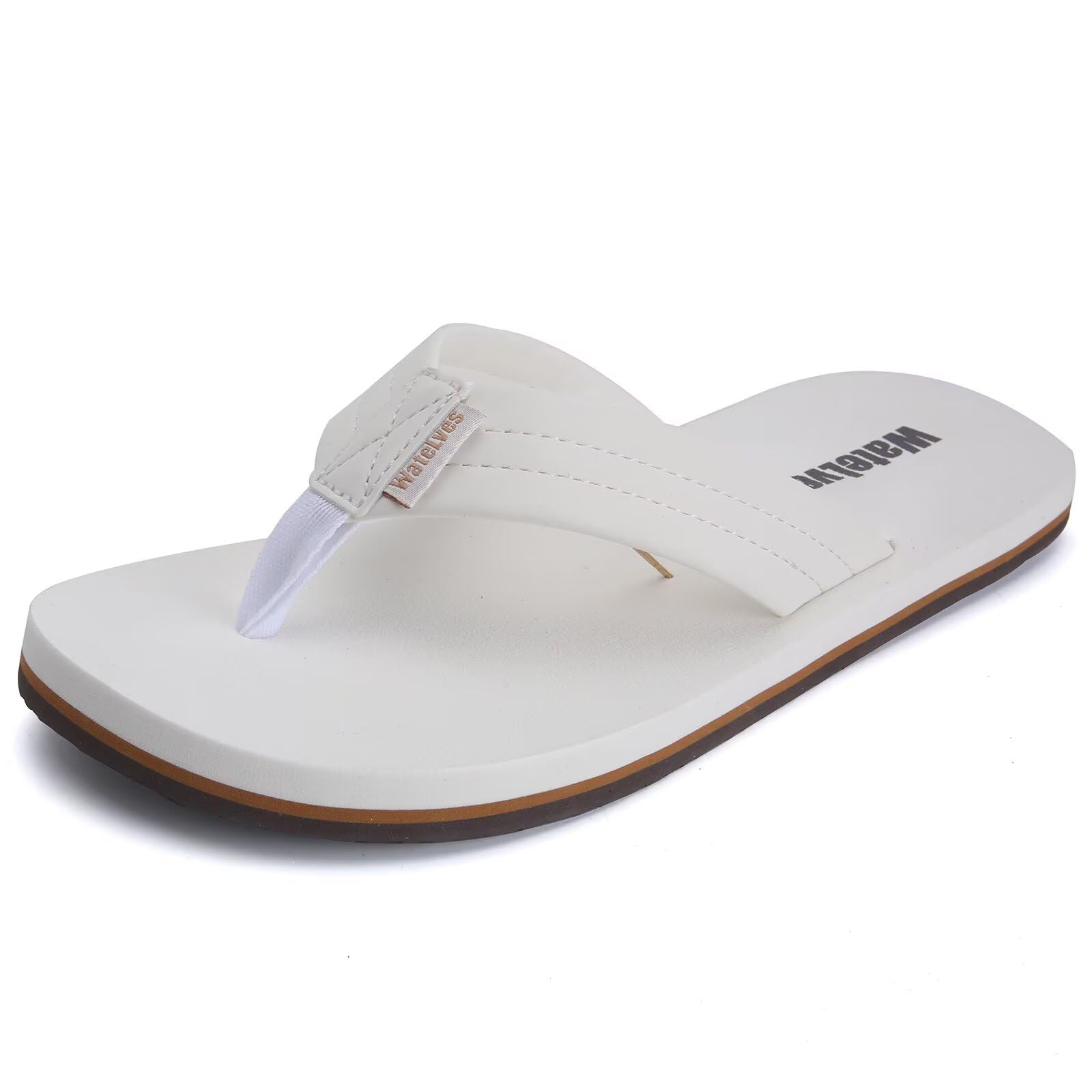 WateLves Mens-Flip-Flops-Thong-Sandals-with-Arch-Support Lightweight ...