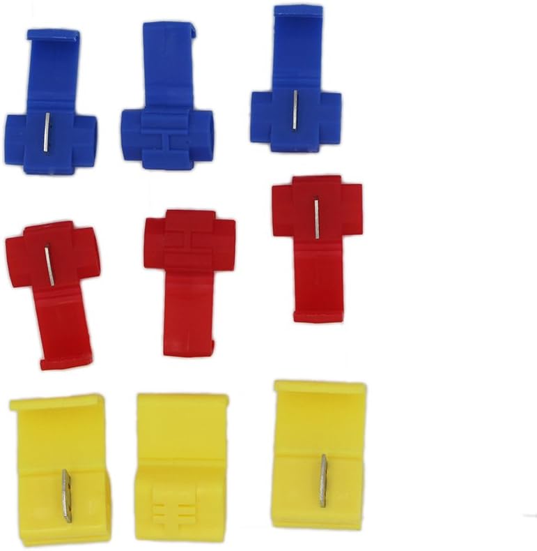 Grapelet Set: 100 branch connectors, 50 x blue, 40 x red, 10 x yellow ...