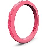 Enso Rings Hammered Stackable Silicone Ring | Premium Fashion Forward ...