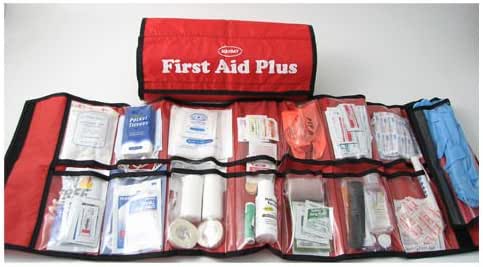 Amazon.com: 105 Piece First Aid Plus Kit - combines essential first aid ...