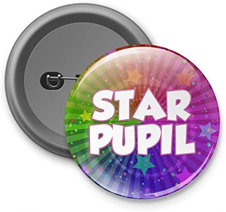 School Stickers Star Pupil Button Badge – BigaMart