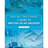 A Guide to Writing as an Engineer: Beer, David F., McMurrey, David A ...