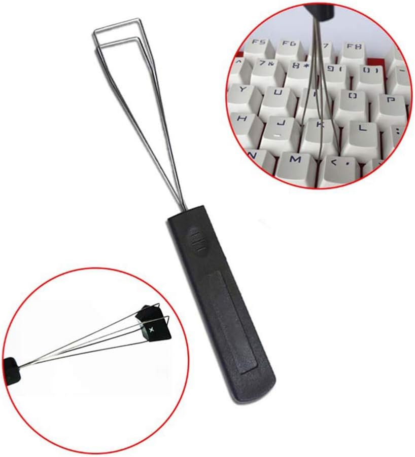 SOLUSTRE Keycap Puller Stainless Steel Key Keycap Removal Tool ...