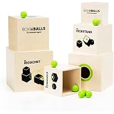 Amazon.com: Fat Brain Toys Box N Balls - Open-Ended Trick-Shot Game for ...