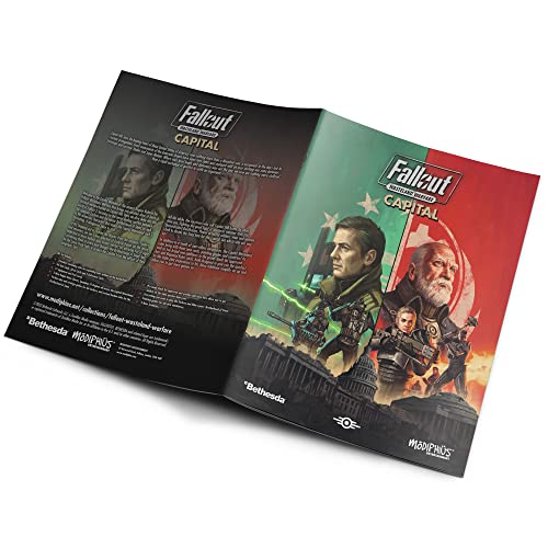 Modiphius Fallout Wasteland Warfare: Capital Rules Expansion - RPG Book ...