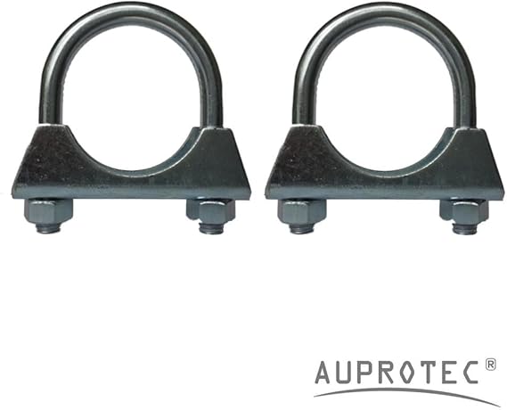 Exhaust U Bolt Clamp M10 Pipe Clamps Ø 110 mm 2 pcs: Amazon.co.uk: Car ...