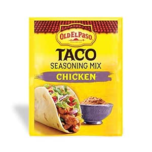 Amazon.com : Old El Paso Chicken Taco Seasoning Mix, 0.85 oz. (Pack of ...