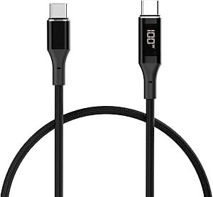 Aeria Digital Gantlet SD-PDC10-D USB Type C, 39.4 inches (100 cm), PD3 ...