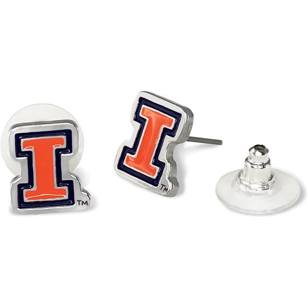 University Of Illinois Keychain Personalized Illinois Fighting Illini ...